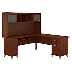 Staples office desk with drawers store